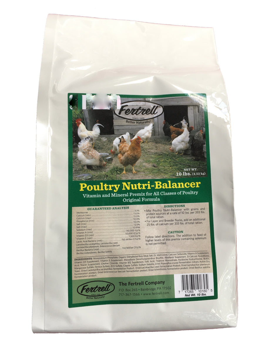 Poultry Nutri-Balancer Organic Natural Chicken Feed Supplement – Easy ...