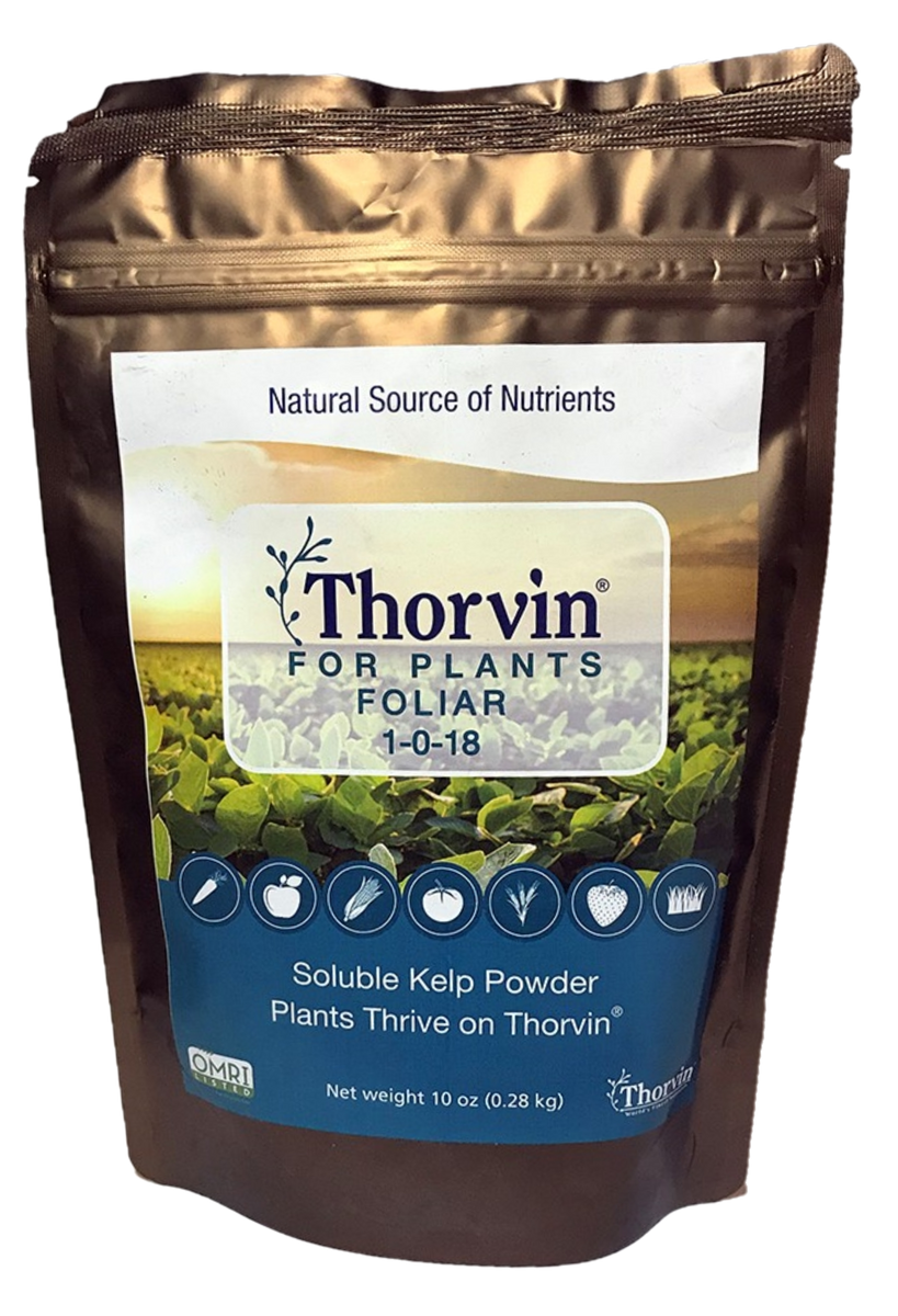 Thorvin for plants foliar kelp meal organic natural plant fertilizer ...